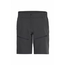 Trekkingshorts North Bend "Trekkingshorts NBAva W", Damen, Gr. 36, N-Gr, grau (phantom), Obermaterial: 91% Polyester PES. 9% Elasthan EL., Hosen
