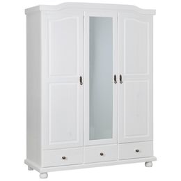 Dreht&uuml;renschrank Kappl Wei&szlig;