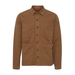 Kurzjacke Blend "Kurzjacke BHOuterwear", Herren, Gr. XXL, braun (otter), Obermaterial: 98% Baumwolle CO. 2% Elasthan EL., Jacken Kurzjacke
