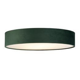 Deckenleuchte Drum Samt Gr&uuml;n max. 15 Watt Deckenlampe