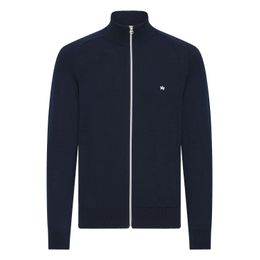 Strickjacke Kronstadt "Strickjacke KSEmil", Herren, Gr. L, blau (sky captain), Obermaterial: 100% Baumwolle CO., Strickjacken Strickjacke