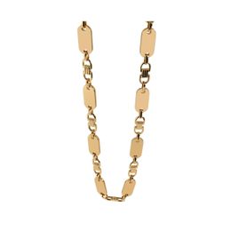 Adelia&acute;s Kette ohne Anh&auml;nger ADELIA&acute;S "Unisex Edelstahl Halskette" Gr. 55, gold, Halsketten, Damen, 55, Edelstahl