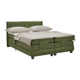 Boxspringbett Dixon Olivgr&uuml;n