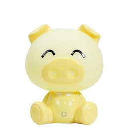 Kindertischleuchte Piggy Gelb max. 3 Watt