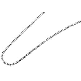 Adelia&acute;s Gliederkette ADELIA&acute;S "Damen Halskette &ndash; Venezianerkette aus Edelstahl" Gr. 40, silber, Halsketten, Damen, 40, Edelstahl, Gliederkette, Perfekt zum Verschenken an besondere Menschen