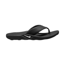 Badesandale Nike Sportswear "MARINA", Herren, Gr. 44,5, schwarz, wei&szlig;, Synthetik, Textil, Schuhe, Badelatschen