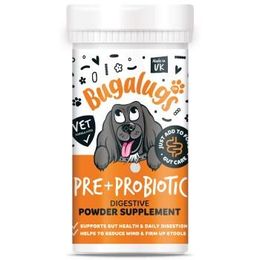 Bugalugs Pre- & Probiotic Verdauungshilfe 80 g &ndash; Immuncharge f&uuml;r Hunde