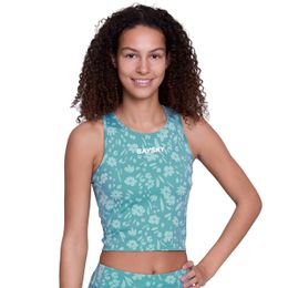 Saysky Flower Combat Crop Top Damen