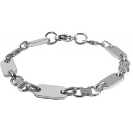 Adelia&acute;s Edelstahlarmband ADELIA&acute;S "Unisex Armband aus Edelstahl" Gr. 19, silber, Armb&auml;nder, Damen, 19, Edelstahl, Edelstahlarmband
