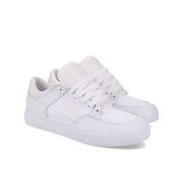 Sneaker DC Shoes "Onyx", Herren, Gr. 10,5 (44), sanftes wei&szlig;, wei&szlig;, Obermaterial:58, 5% Leder, 32, 7% Synthetik, 8, 8% Microfaser;, Schuhe Sneaker