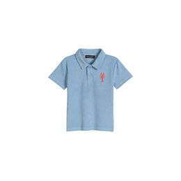 Marc O'Polo Poloshirt MARC O'POLO "aus reiner Bio-Baumwolle", Jungen, Gr. 104/110, blau, Obermaterial: 100% Baumwolle, unifarben, regular fit, Shirts