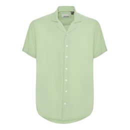 Kurzarmhemd Blend "Kurzarmhemd BHShirt", Herren, Gr. L, N-Gr, gr&uuml;n (mistletoe), Obermaterial: 100% Viskose CV., Hemden