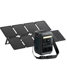 Anker SOLIX Powerstation-Set 'C300X' 288 Wh mit Solarpanel 'PS60' 60 W