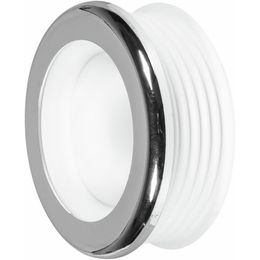 CORNAT Sp&uuml;lrohrverbinder mit Rosette &Oslash; 28/32/44/55 mm f&uuml;r Euro-WC