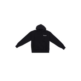 Kapuzensweatshirt DROPSIZE "Dropsize HEAVY OVERSIZE STAY STRONG HOODIE", Herren, Gr. L, schwarz, 70% Baumwolle, 30% Polyester, bedruckt, Sweatshirts