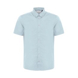Kurzarmhemd Blend "Kurzarmhemd BHShirt", Herren, Gr. M, N-Gr, blau (cashmere blau), Obermaterial: 98% Baumwolle CO. 2% Elasthan EL., Hemden