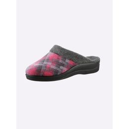 Hausschuh Casual Looks, Damen, Gr. 36, pink, Textil, Schuhe Hausschuh