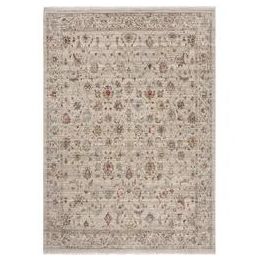 Teppich FLAIR RUGS "Elodie", beige (natur), B:120cm H:8mm L:170cm, Polyester, Teppiche, Teppich, Flor mit Glanzeffekt, Wohnzimmer, Schlafzimmer, Esszimmer