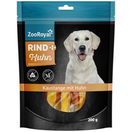 ZooRoyal Hundenassfutter 'Rind+ Kaustange mit Huhn' 200 g