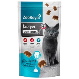 ZooRoyal Katzensnack 'Knusper DENTINIS' 100 g