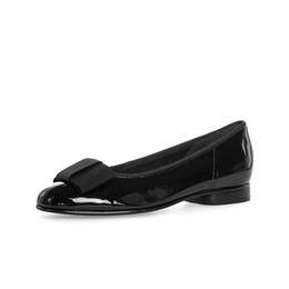 Ballerina Gabor "Eleganter Ballerina", Damen, Gr. 35,5, schwarz, Schuhe Ballerina