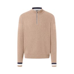 Strickpullover Maerz Muenchen "Maerz Muenchen 460901 Strickpullover Herren Bekleidung", Herren, Gr. 48, braun, 100% Schurwolle, Pullover Strickpullover
