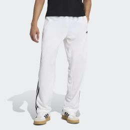 Sporthose adidas originals "FIREBIRD TP", Herren, Gr. L, N-Gr, wei&szlig;, normal, gr., Obermaterial: 100% Polyester, Hosen Sporthose