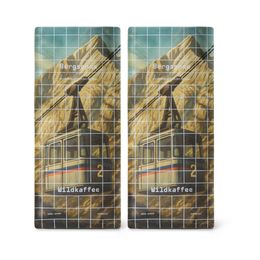 Wildkaffee - Bergsonne Espresso - 2x1 kg Ganze Bohne - Intensit&auml;t: 5/6