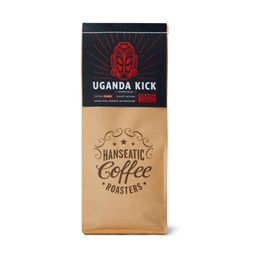 Hanseatic - Uganda Kick Espresso - 1 kg Ganze Bohne - Intensit&auml;t: 6/6