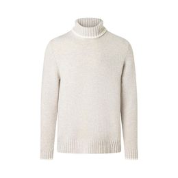 Strickpullover Maerz Muenchen "Maerz Muenchen 439500 Strickpullover Herren Bekleidung", Herren, Gr. 52, grau, 100% Schurwolle, Pullover Strickpullover