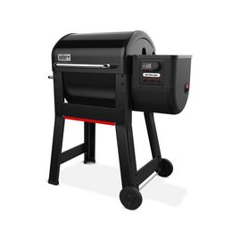 Weber Holzpelletgrill 'Smoque' schwarz 95 x 69 x 52 cm