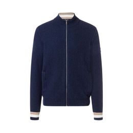 Strickjacke Maerz Muenchen "Maerz Muenchen 569901 Strickjacke Herren Bekleidung", Herren, Gr. 48, blau, 100% Schurwolle, Strickjacken Strickjacke