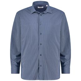 Jack & Jones Herren Gro&szlig;e Gr&ouml;&szlig;en | Jack&Jones Freizeithemd mit Stretch Farbe dunkelblau Gr&ouml;&szlig;e: 7XL