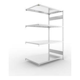 META Steckregal CLIP S3 230 2000 x 1300 x 800 verzinkt mit 4 B&ouml;den (200185513)