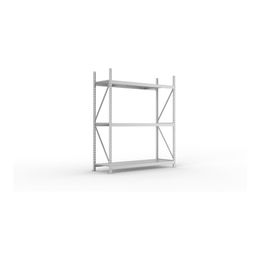 META Weitspannregal MINI-RACK 2200 x 1800 x 650 mm Stahlpaneele verzinkt (20051236)