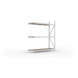 META Weitspann-Anbauregal MINI-RACK 2200 x 1800 x 650 mm verzinkt Spanplattenb&ouml;den (20051237)