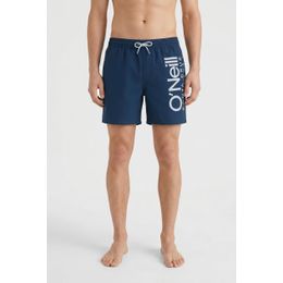 O`Neill Badeshorts O'NEILL "O'NEILL CALI 16'' SWIMSHORTS", Herren, Gr. L (52), N-Gr, english even, Obermaterial: 100% Polyester, Badehosen Badeshorts, mit Seiten- und Ges&auml;&szlig;taschen, mit Hyperdry-Finish