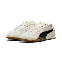 Sneaker Puma "BELLA UT FC", Damen, Gr. 36, warm wei&szlig;, Puma schwarz, Textil, mehrfarbig, Schuhe Sneaker, f&uuml;r Alltag, mit Schn&uuml;rung, Laufsohle aus Gummi mit leichtem Profil