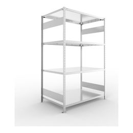 META Steckregal CLIP S3 230 LR 2000 x 1300 x 800 verzinkt mit 4 B&ouml;den (200185512)