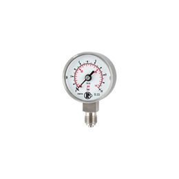 Riegler Standardmanometer, CrNi-Stahl, G 1/4 unten, 0 - 25,0 bar, &Atilde;&tilde; 40 (4108)