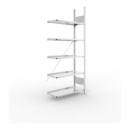META B&uuml;ro-Anbauregal S3 COMPACT 1850 x 750 x 300 mm verzinkt (200177997)