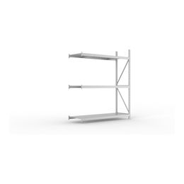 META Weitspann-Anbauregal MINI-RACK 2200 x 1800 x 650 mm Stahlpaneele verzinkt (20051238)