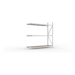 META Weitspann-Anbauregal MINI-RACK 2200 x 2200 x 650 mm verzinkt Spanplattenb&ouml;den (20051249)