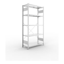 META Steckregal CLIP 230 2000 x 1000 x 400mm verzinkt mit 5 B&ouml;den (2001541)