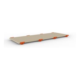 META Spanplattenboden MULTIPAL 2700 x 1100 x 38 mm abgesetzte Tiefenauflagen Fachlast 2230 Kg (20080659)
