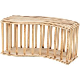 Trixie Heuraufe mit Deckel aus Holz 37&times;19&times;13 cm