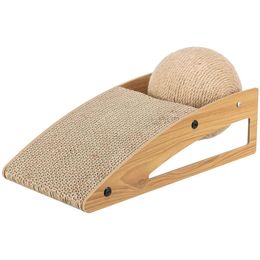 Trixie Kratzrampe mit Ball mit Katzenminze 40x17x20 cm