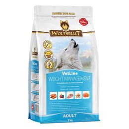 Wolfsblut VetLine Weight Management Truthahn Hunde-Trockenfutter f&uuml;r &uuml;bergewichtige Hunde 2kg