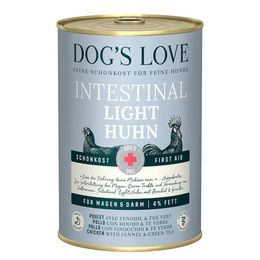 DOG&rsquo;S LOVE Dog's Love DOC Intestinal Light Huhn 6x400 g