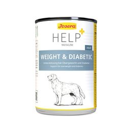 Josera Help Weight und Diabetic Hund Nassfutter 6x400g